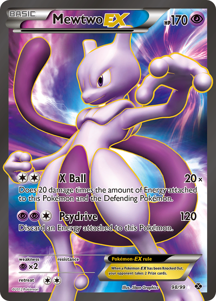Mewtwo EX Next Destinies Pok mon TCG Guru Mewtwo EX Next Destinies Pok mon TCG Guru
