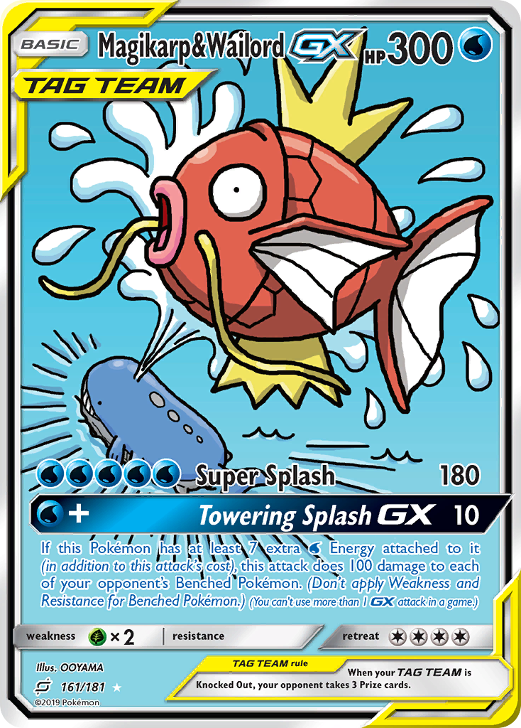 Magikarp Wailord GX Team Up Pok mon TCG Guru Magikarp Wailord GX Team Up Pok mon TCG Guru